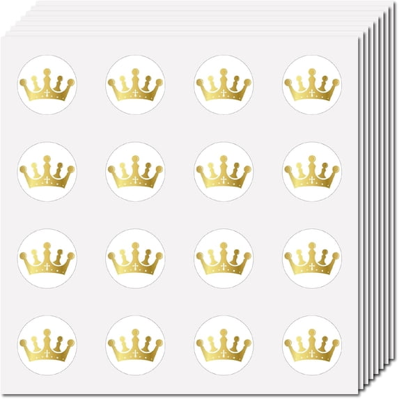 128Pcs Decal Bulk Gold Sticker for Scrapbooking Self-Adhesive ...