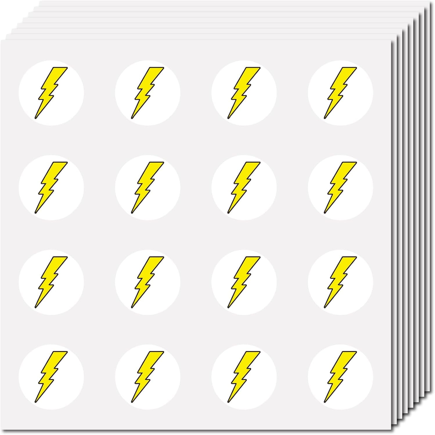 128Pcs Lightning Stickers for Scrapbooking Small Lightning Bolt Decal ...