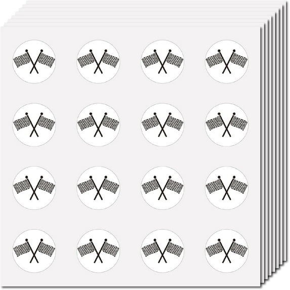 128Pcs Mini Flag Decals Small Planner Sticker Vinyl Plastic Self ...