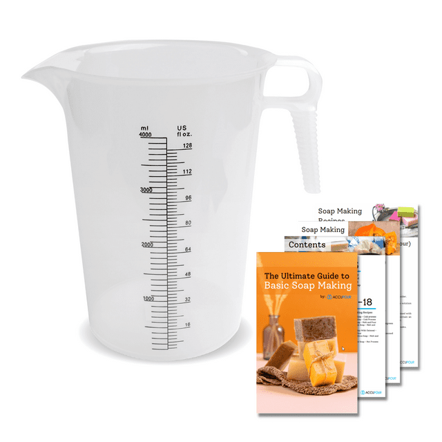 128oz Measuring Pitcher - Large Measuring Container - Great Pool ...