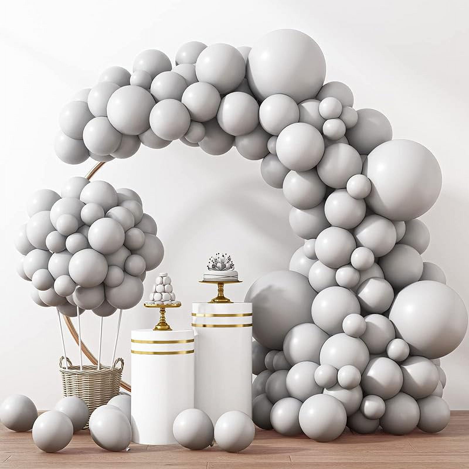 129 count Metallic Gold Balloons Latex Balloons Different Sizes 18 12 ...