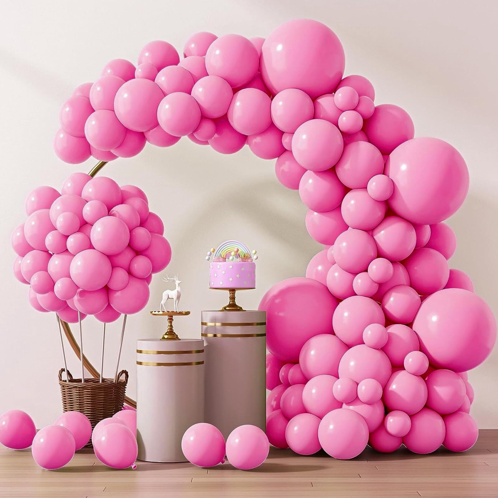 129pcs Dark Green Balloons Different Sizes 18 12 10 5 Inches Emerald ...