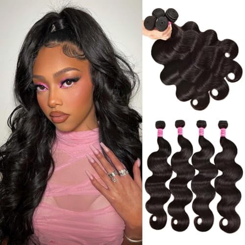 12A Brazilian Wave Human Hair 18 20 22 24 Inch Unprocessed Virgin Human ...