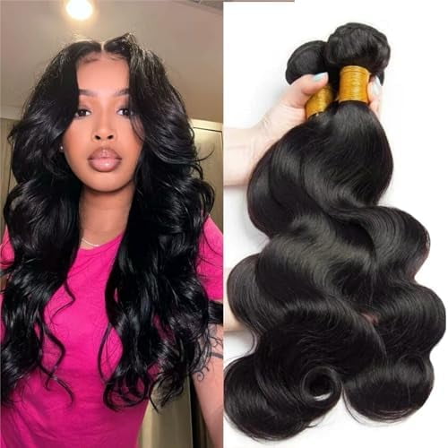 12A Human Hair 14 16 18 Inch Wave Unprocessed Hair 3 Extensions Quick ...