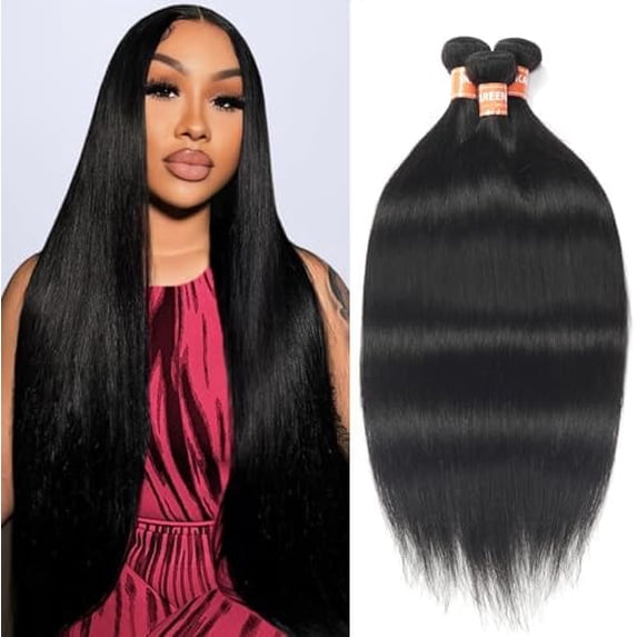 12A Human Hair 18 20 22 Inch Straight Human Hair Unprocessed Brazilian ...