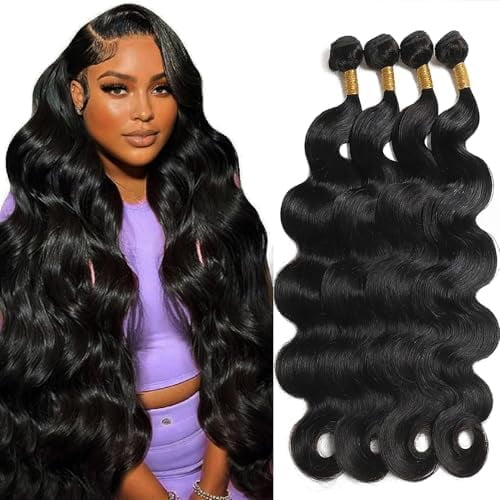 12A Wave Human Hair 16 18 20 22 Inch 4 Human Hair Unprocessed Brazilian ...