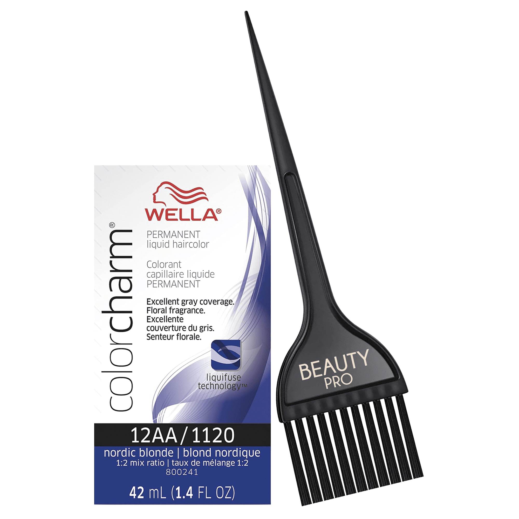 12AA / 1120 Nordic Blonde, Wella ColorCharm Permanent Liquid Hair Color ...
