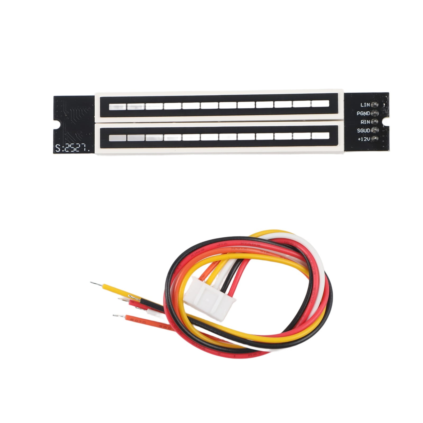 12Bit Mini Dual Led Music Level Indicator Module With Adjustable Light ...