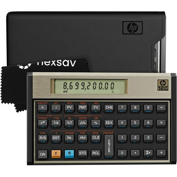 12C Financial Calculator – 120+ Functions: TVM, NPV, IRR, Amortization ...