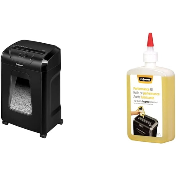 12C15 12 Sheet -Cut Paper Shredder for Home and Office with Safety Lock ...