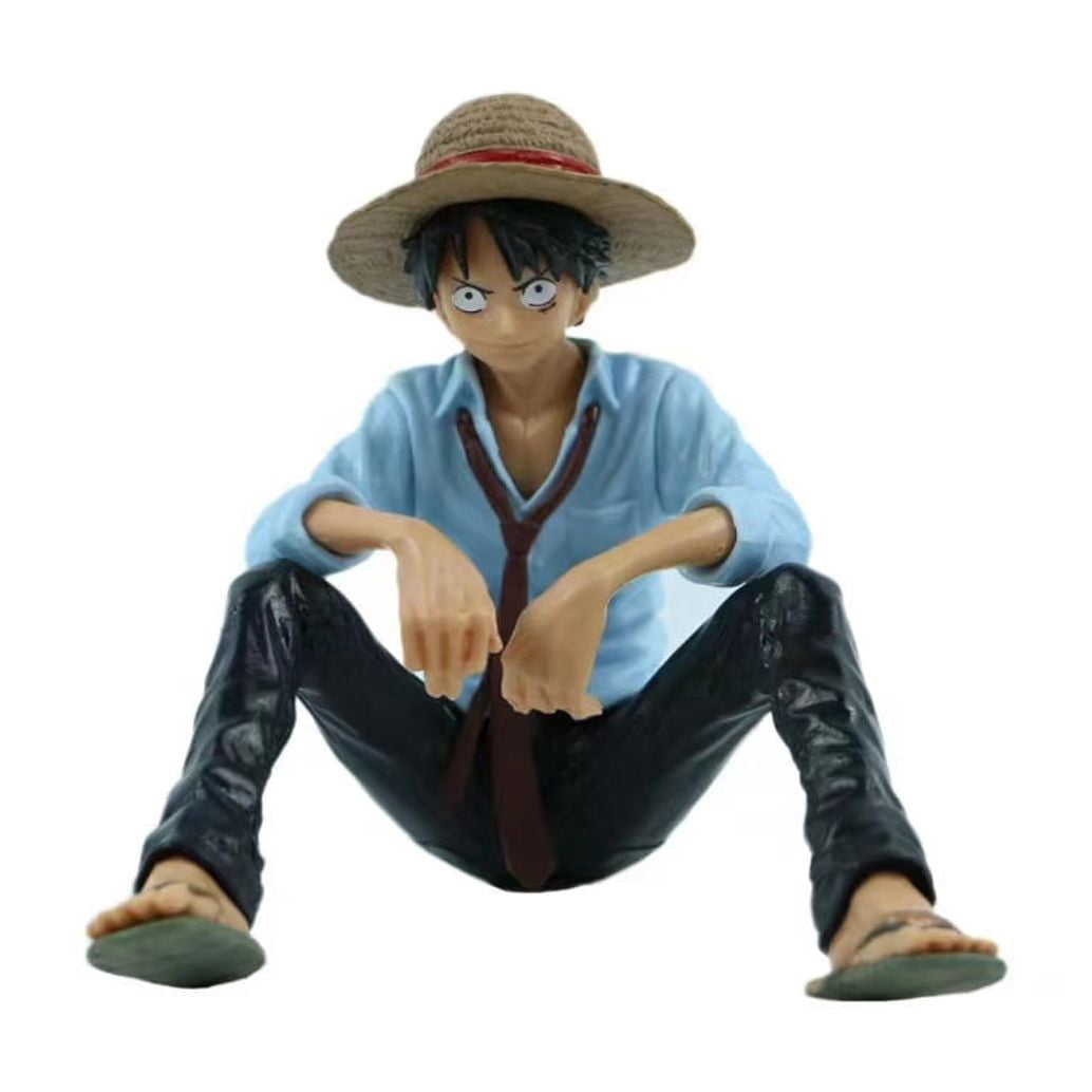 12CM Anime One Piece Monkey D Luffy Action Figure PVC Model Toys Doll ...
