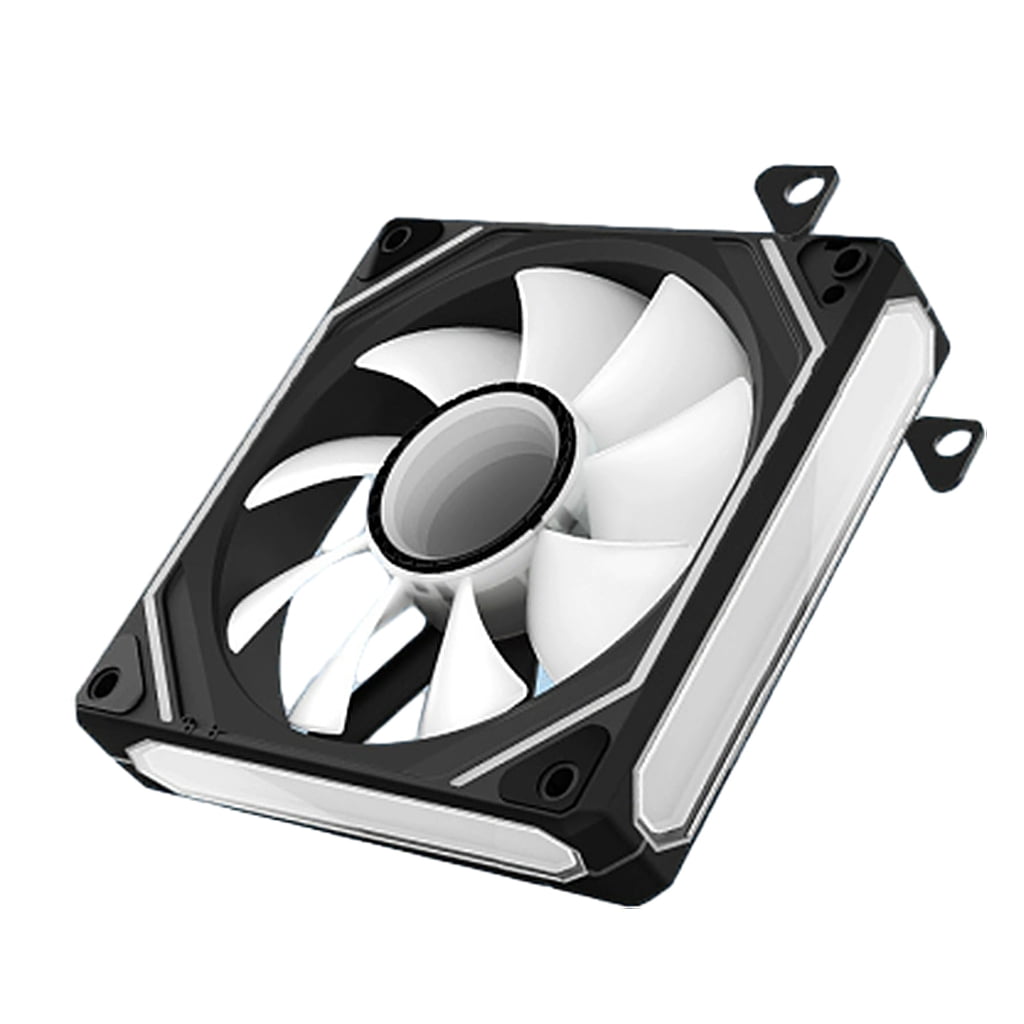 12CM Computer Chassis Cooling Fan PWM Temperature Control Fan ARGB ...