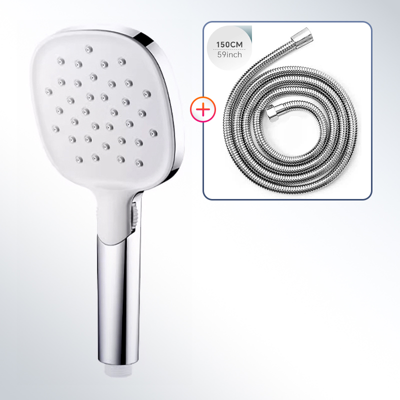 12CM High Pressure Big Panel Shower Head with Rainfall Showerhead,Water ...