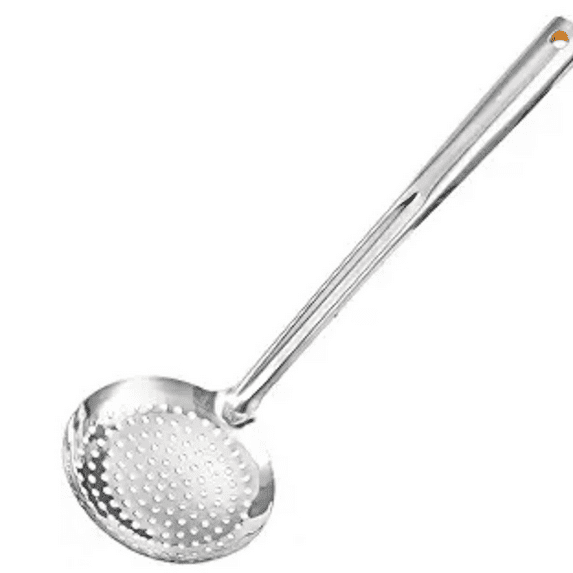 12CM Stainless Steel Skimmer/Slotted Spoon/Strainer Ladle With ABS ...