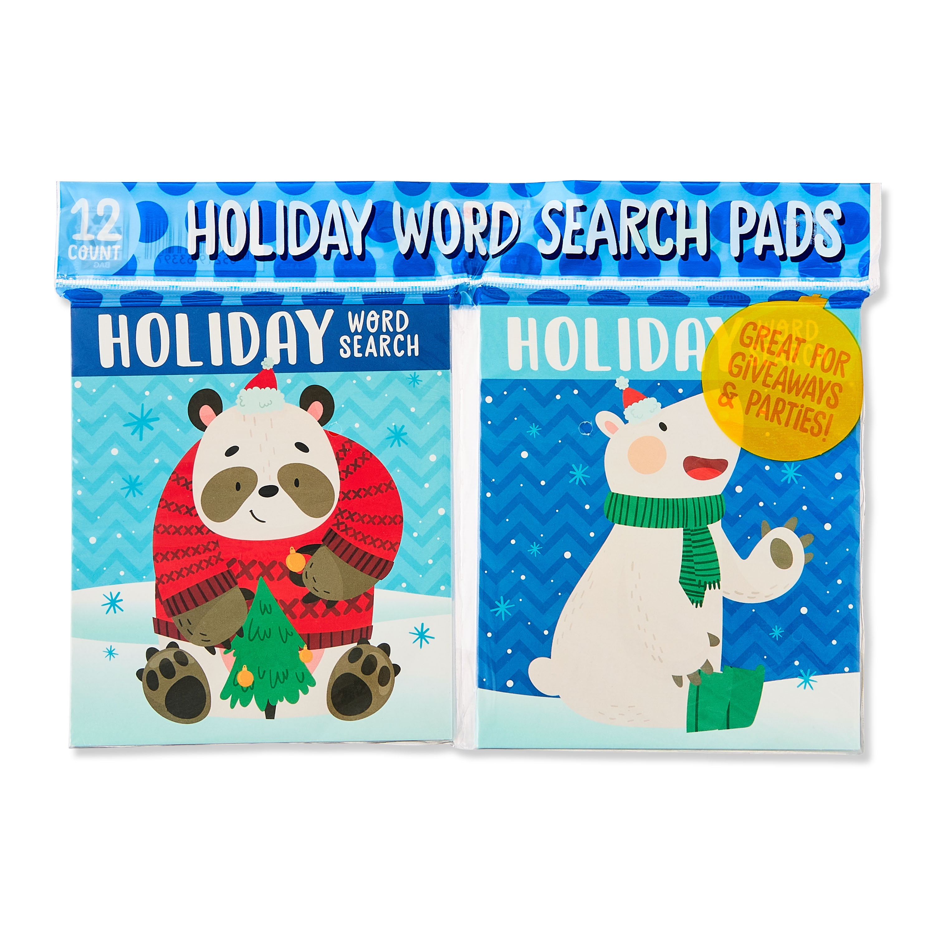 Bendon 12-Count Mini Puzzle Pads, Holiday Stocking Stuffer Handouts ...