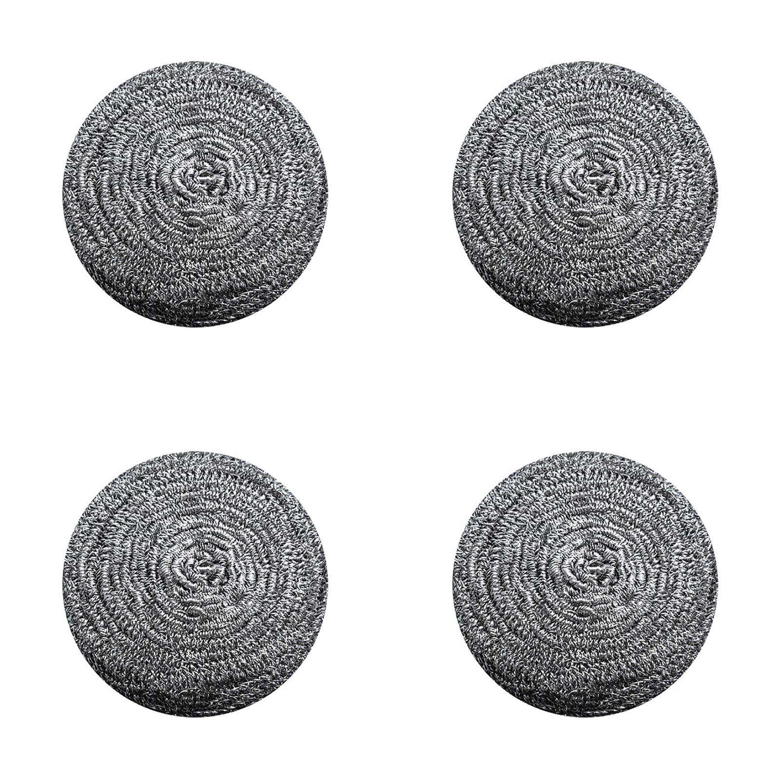 12Cm Stainless Steel Scouring Pad,Heavy Duty Cleaner for Pots Pans and ...