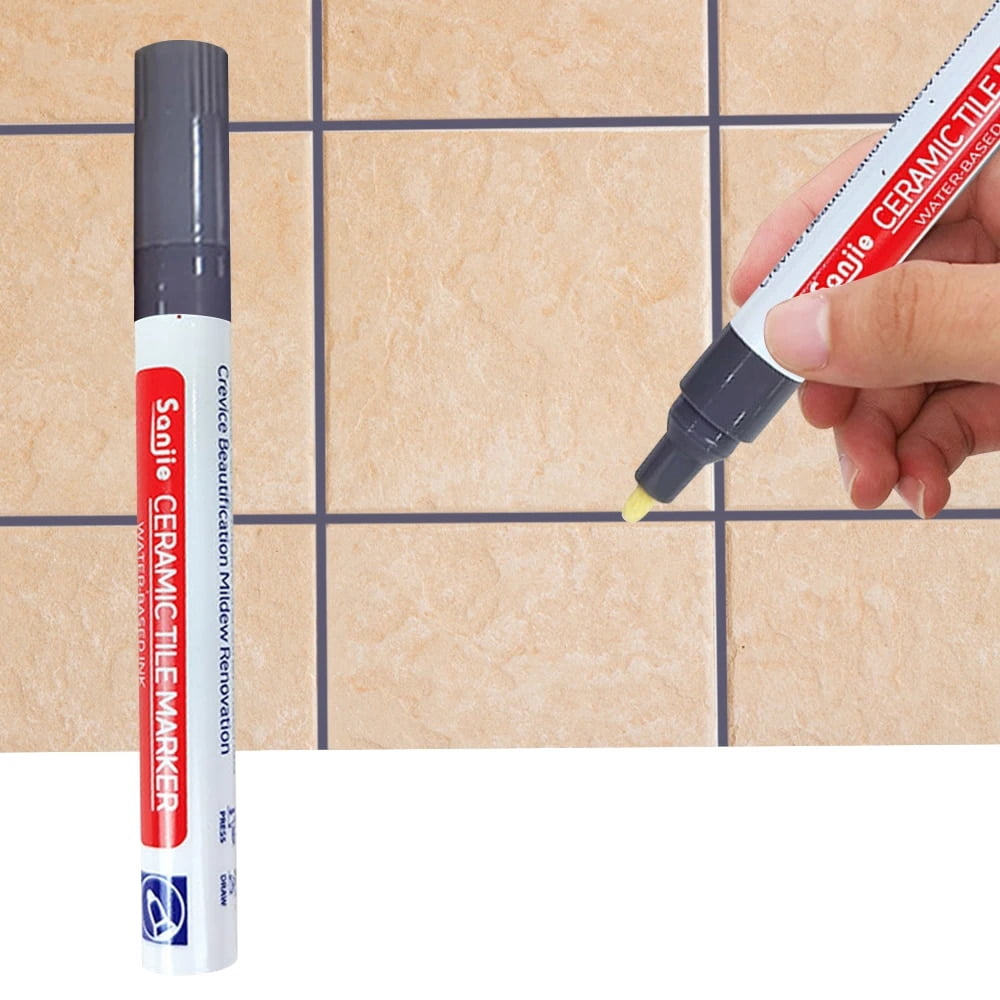 12Color Waterproof Tile Seam Marker Pen Grout Tile Marker Wall Seam Pen ...