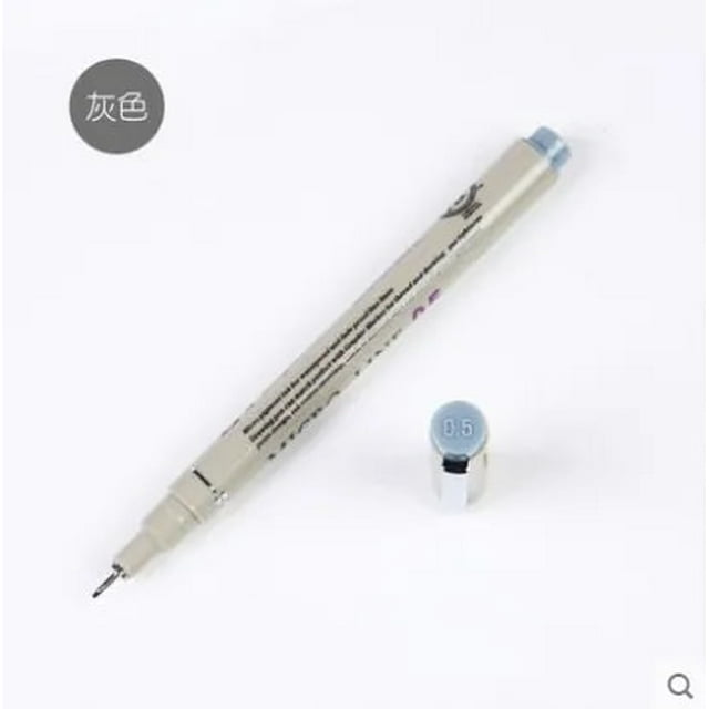 12Colors Sketch Micron pen 0.5 mm Superior needle drawing pen Fine ...