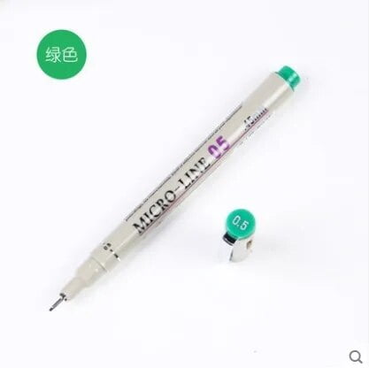 12Colors Sketch Micron pen 0.5 mm Superior needle drawing pen Fine ...