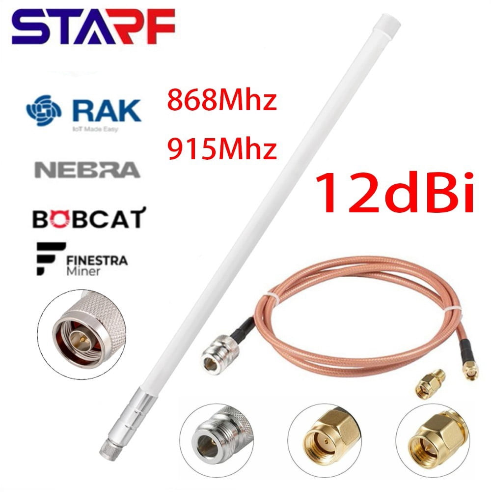 12Dbi Outdoor Antenna for Helium Miners - Lora 860-930Mhz Omni ...