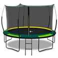 BTMWAY 12FT Recreational Trampolines with Enclosure for Kids and Adults ...