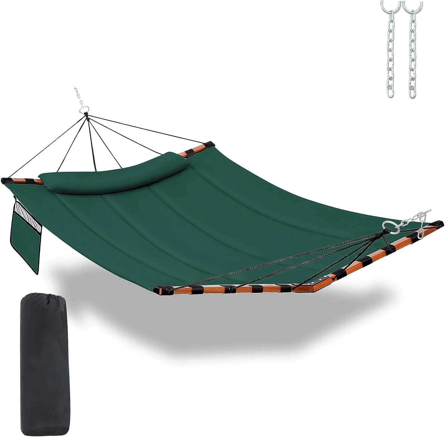 12FT 2 Person Hammock Large Hammock 450LB Capacity with V Shaped ...