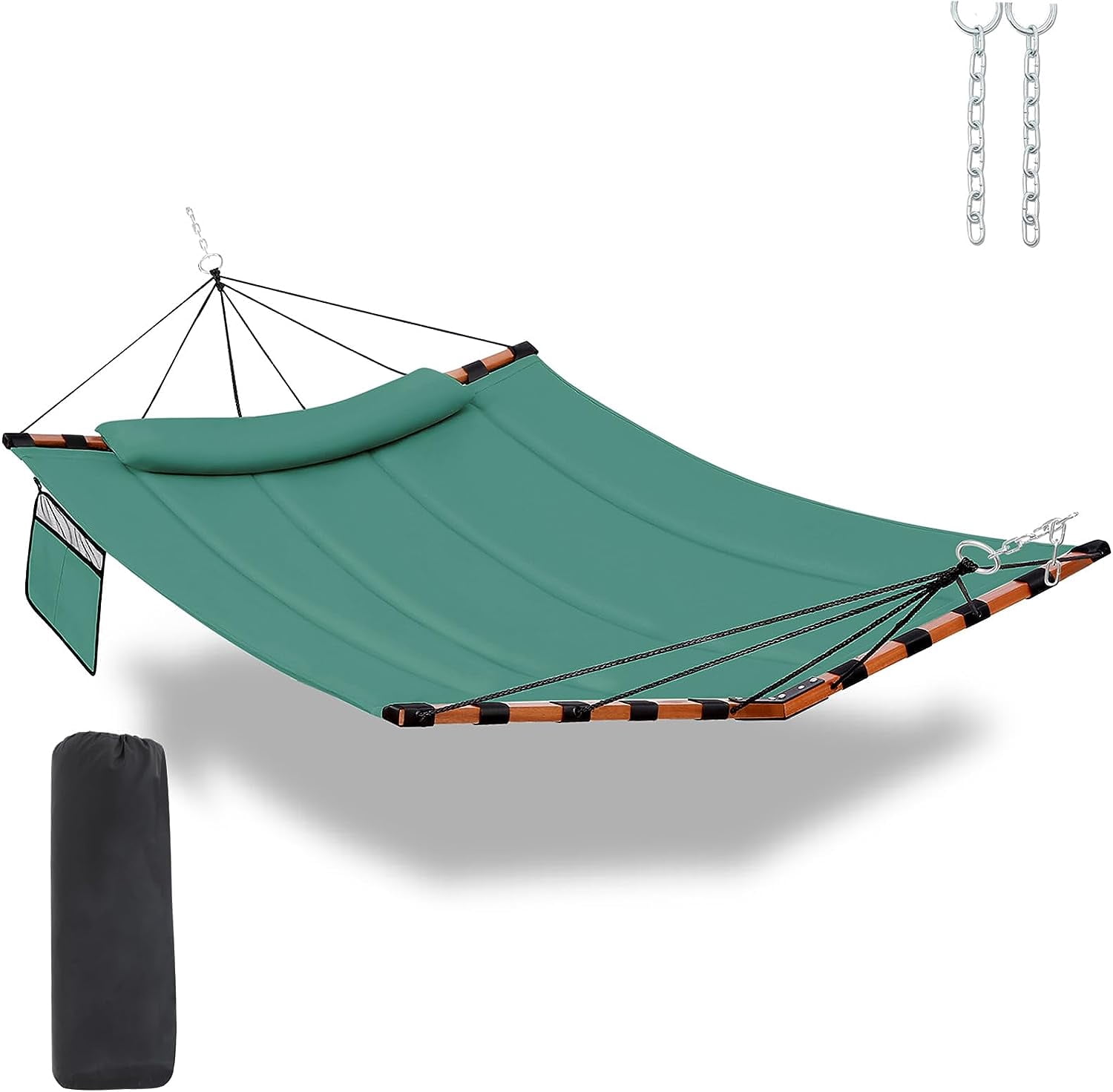 12FT 2 Person Hammock Large Hammock 450LB Capacity with V Shaped ...