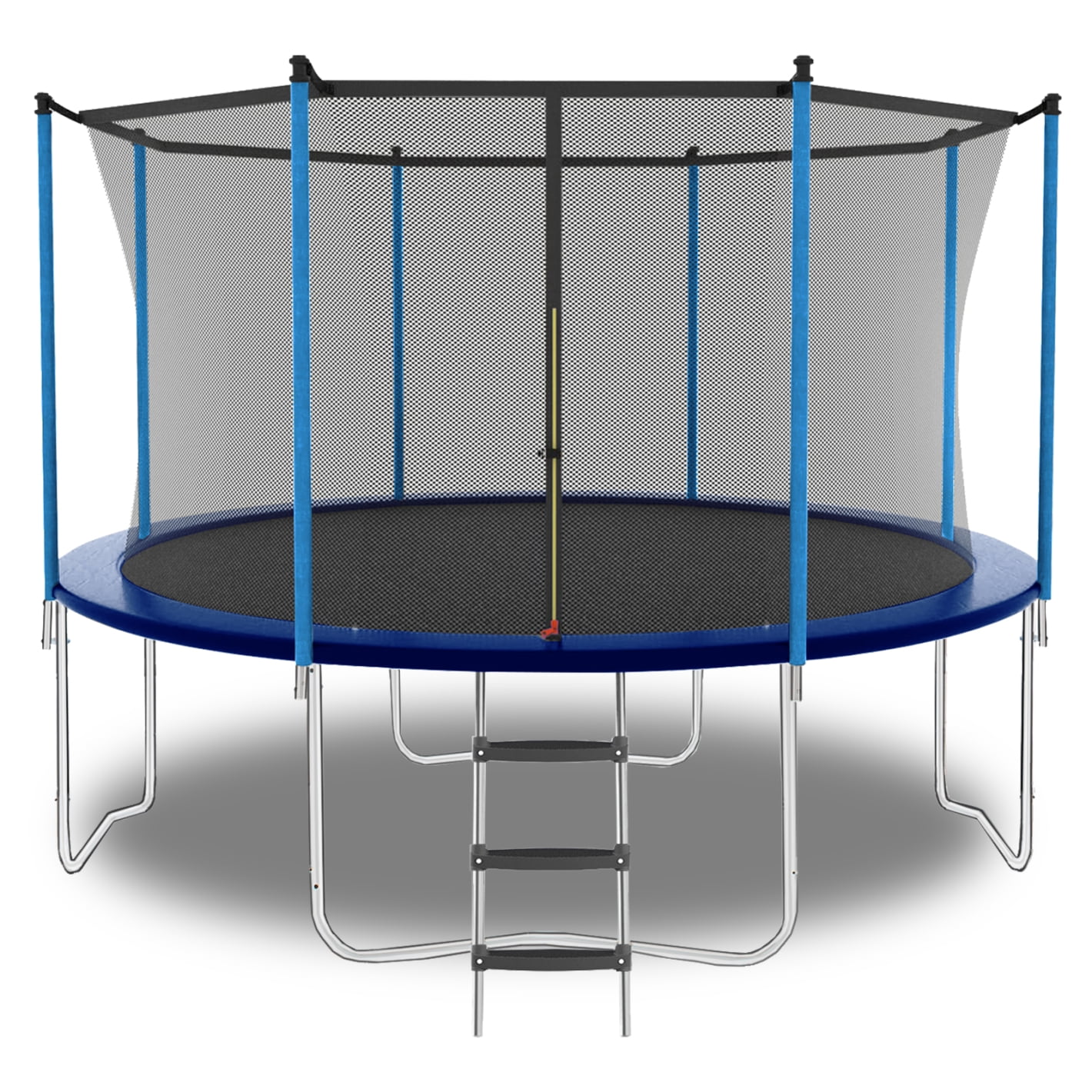 12FT Outdoor Toddler Trampoline with Enclosure Safety Net Jumping Fun ...