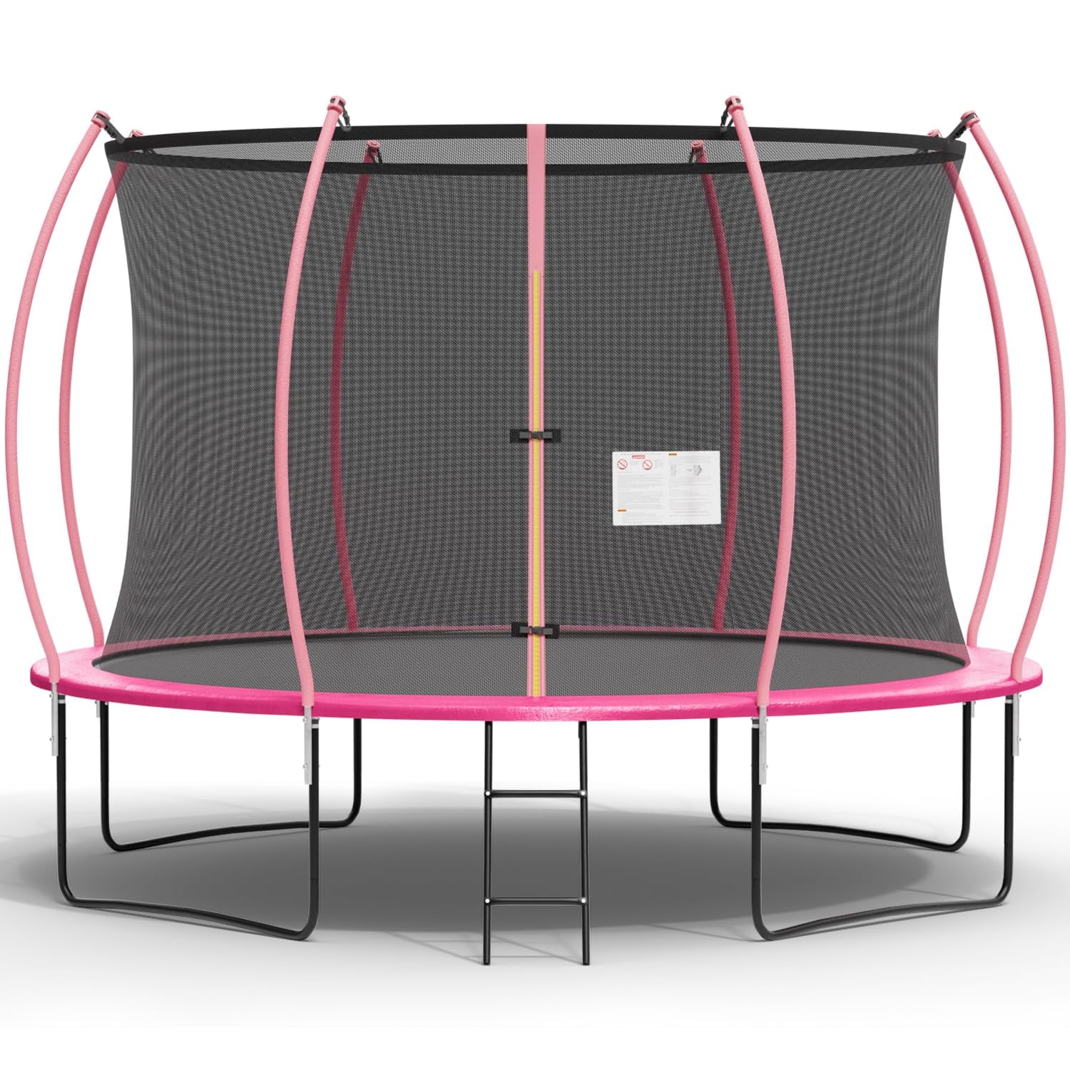 12FT Outdoor Trampolines for Kids and Adults, Recreational Trampoline ...