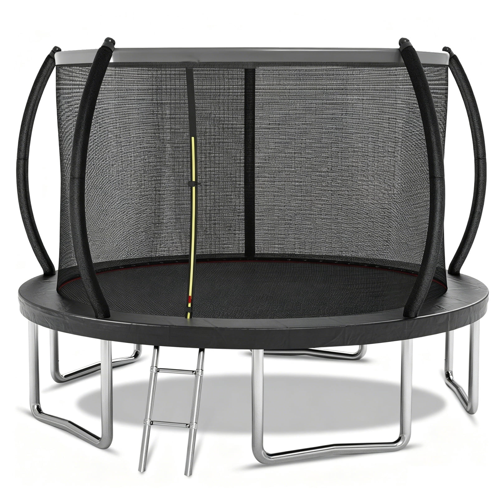 12FT Trampoline with Net for Kids & Adults - Heavy Duty Outdoor ...