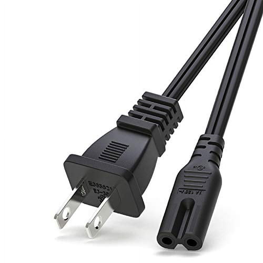 12Ft Long AC Power Cord for PS5 PS4 PS3,Xbox One S/X,Samsung TCL Roku ...