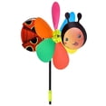 12IN DIY Cartoon Animal Windmill Kit, Colorful Rainbow Pinwheel Wind ...