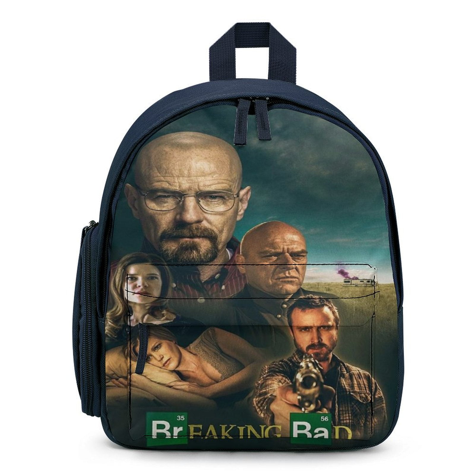12In Breaking Bad Backpack Backpack Bookbag Mini Travel Bag - Walmart.com
