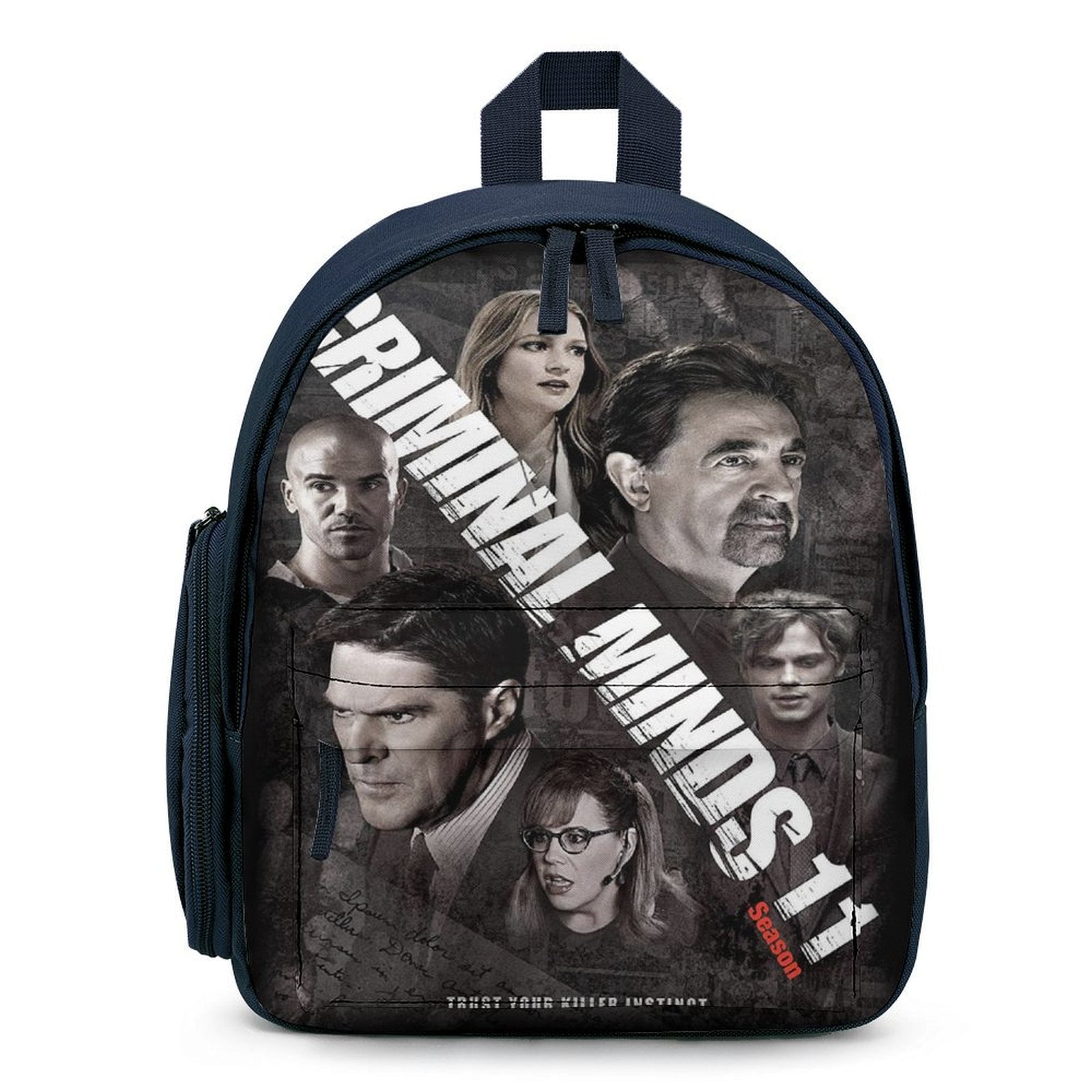 12In Criminal Minds (41) Backpack Travel Small Backpacks with Pocket ...