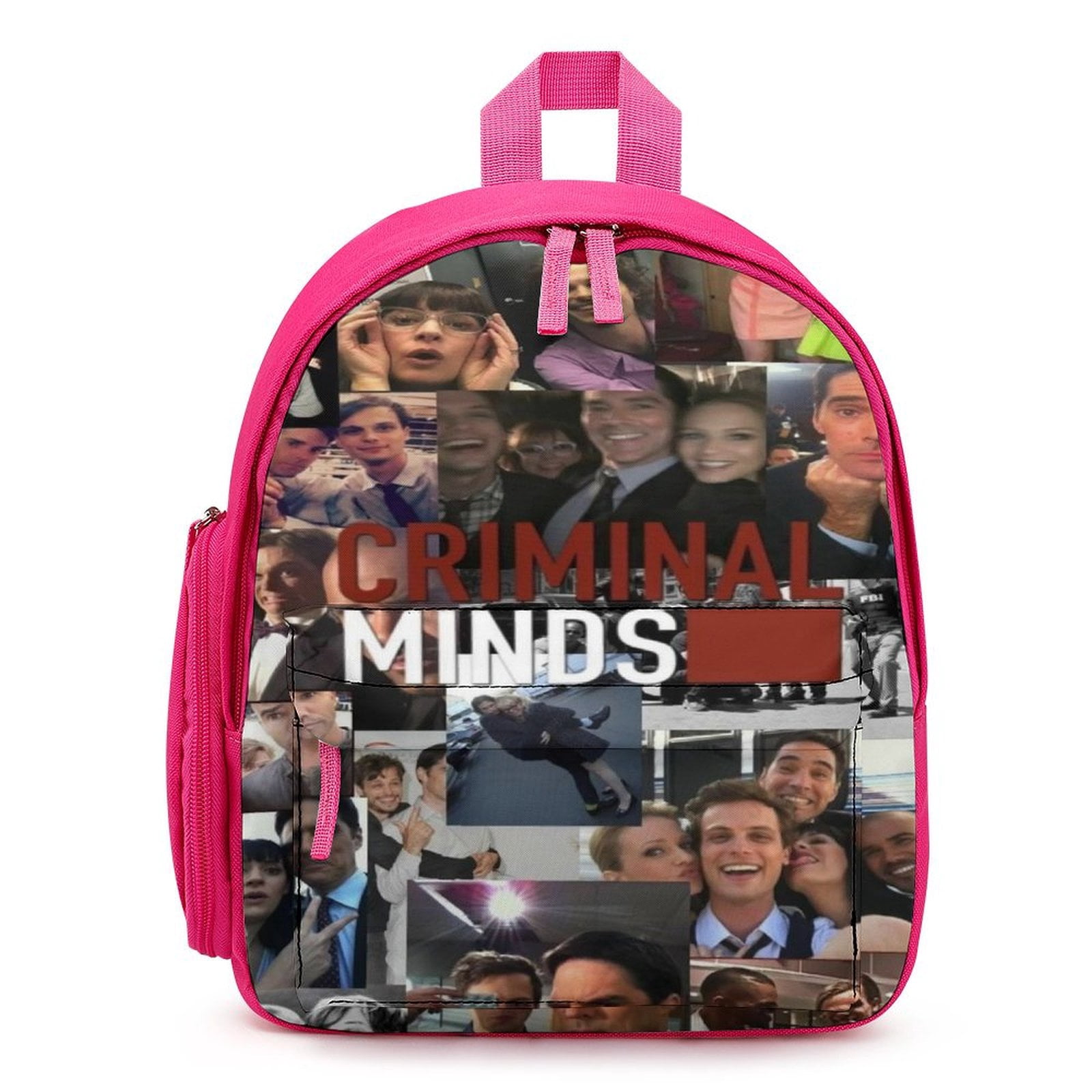 12In Criminal Minds Backpack Travel Small Backpacks with Pocket ...