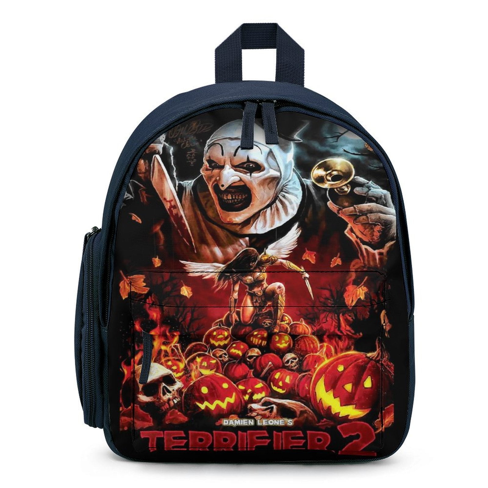 12In Horror Movie Terrifier Backpack Backpack Bookbag Mini Travel Bag ...