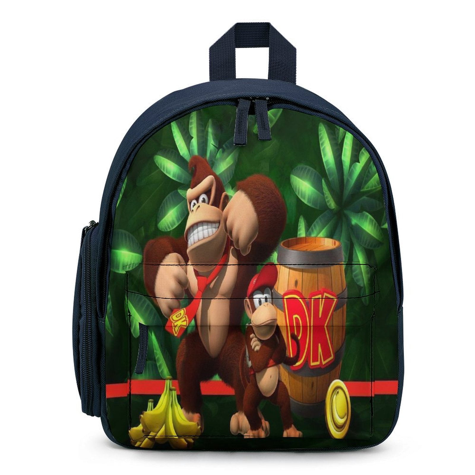 12In Small Don-key Kon Backpack with Pocket Travel Bag Fashion Bookbag ...