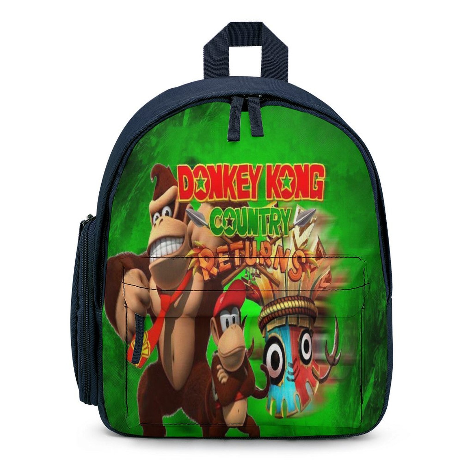 12In Small Don-key Kon Backpack with Pocket Travel Bag Fashion Bookbag ...