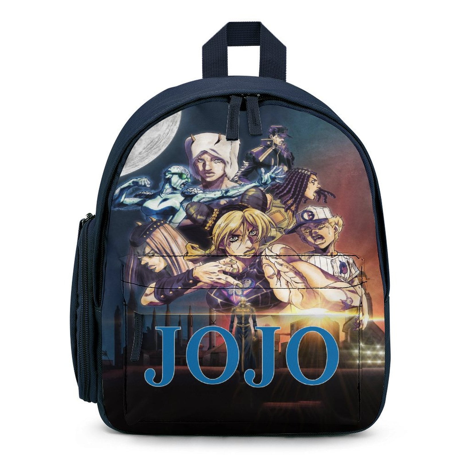 12In Small JoJo Bizarre Adventure Backpack with Pocket Travel Bag ...