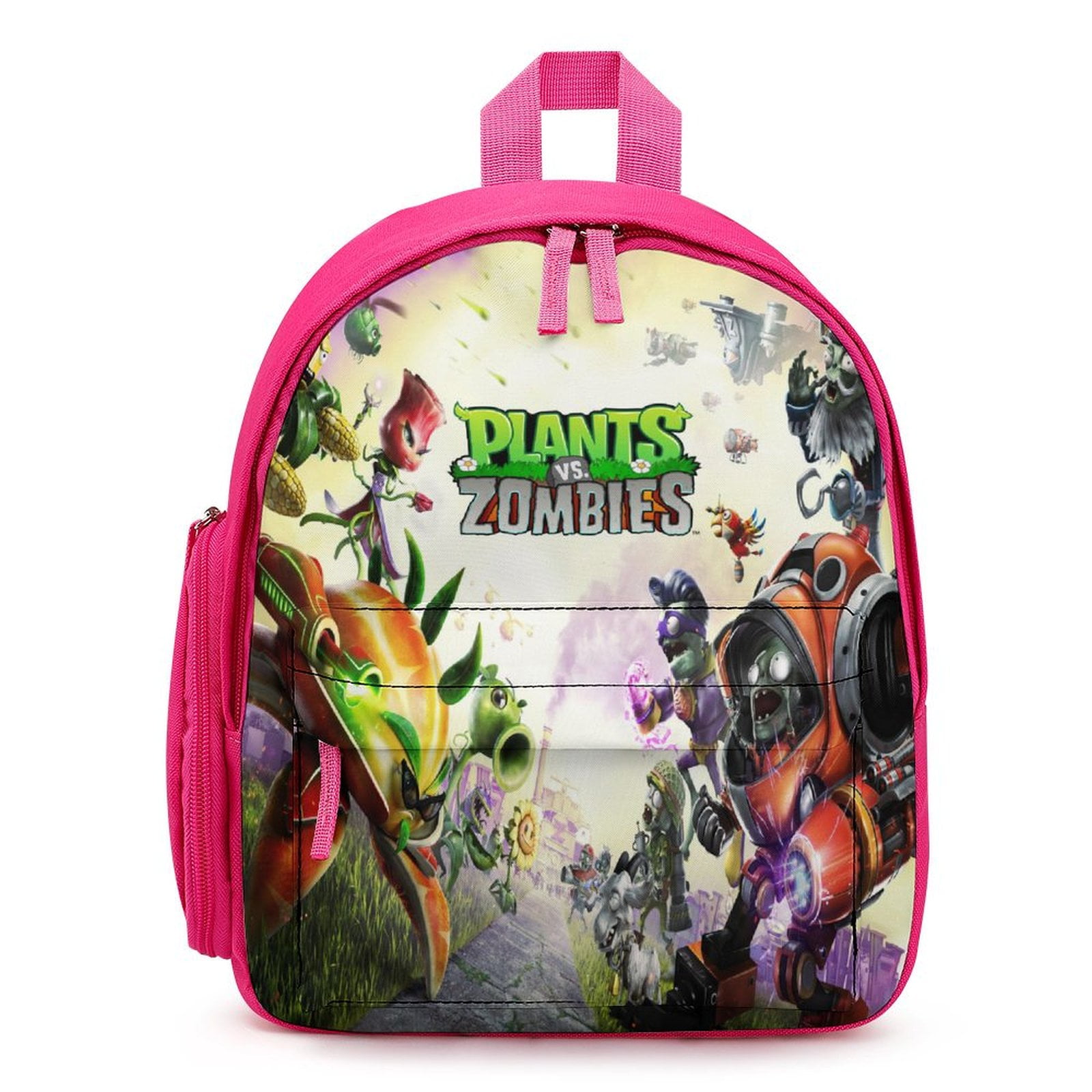 12In Small Plants Vs Zombie Backpack with Pocket Travel Bag Fashion ...