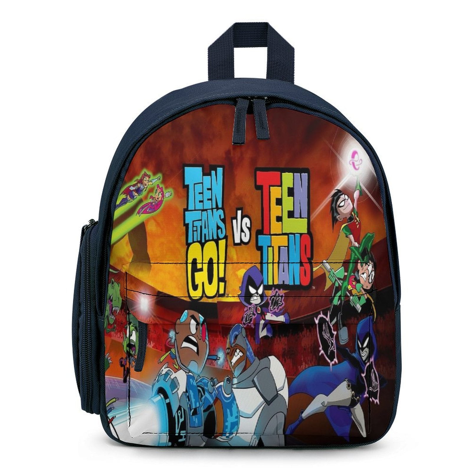 12In Titans Go Backpack Travel Small Backpacks with Pocket Bookpack ...