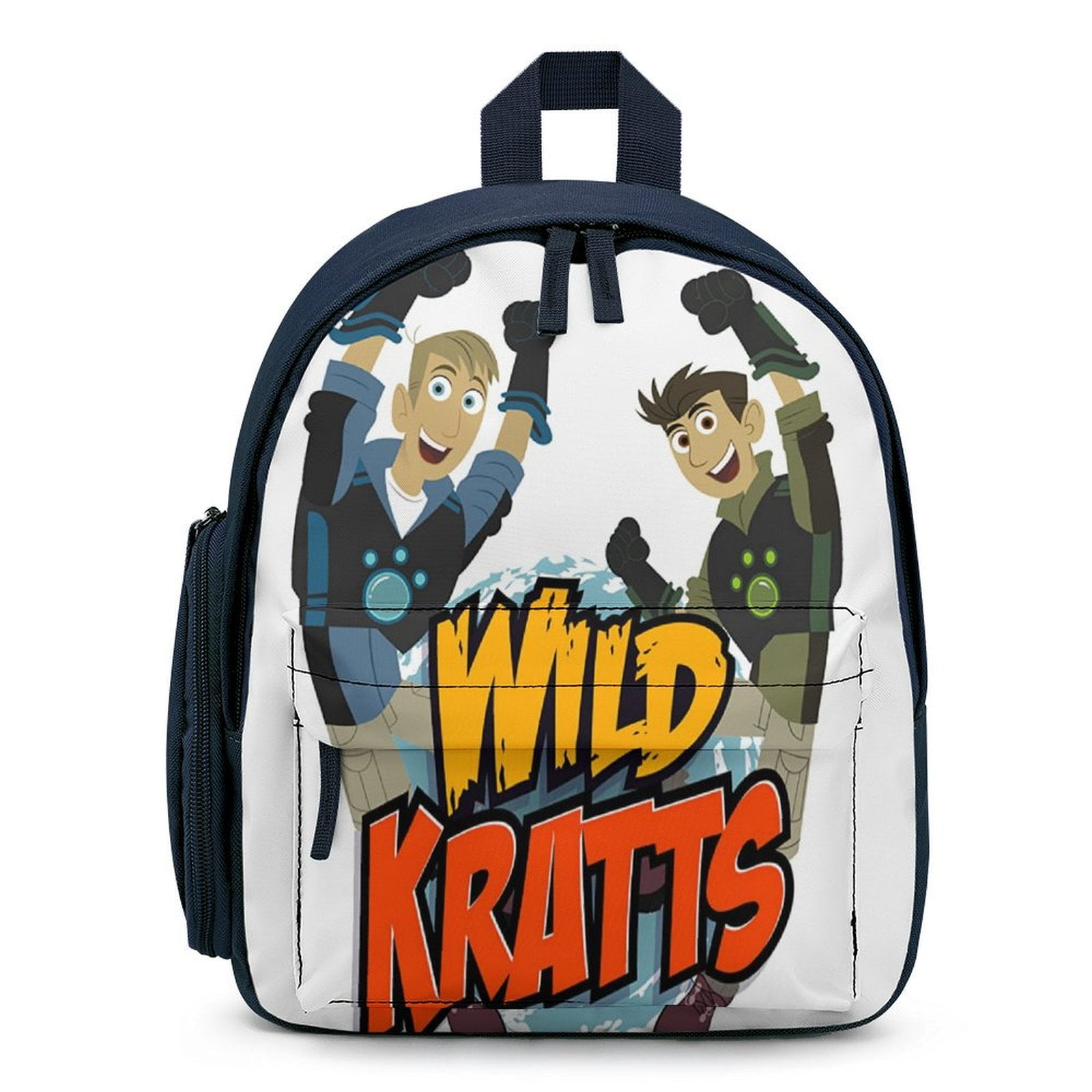 12In Wild Kratts Backpack Unisex Backpack Bookbag Mini Travel Bag ...