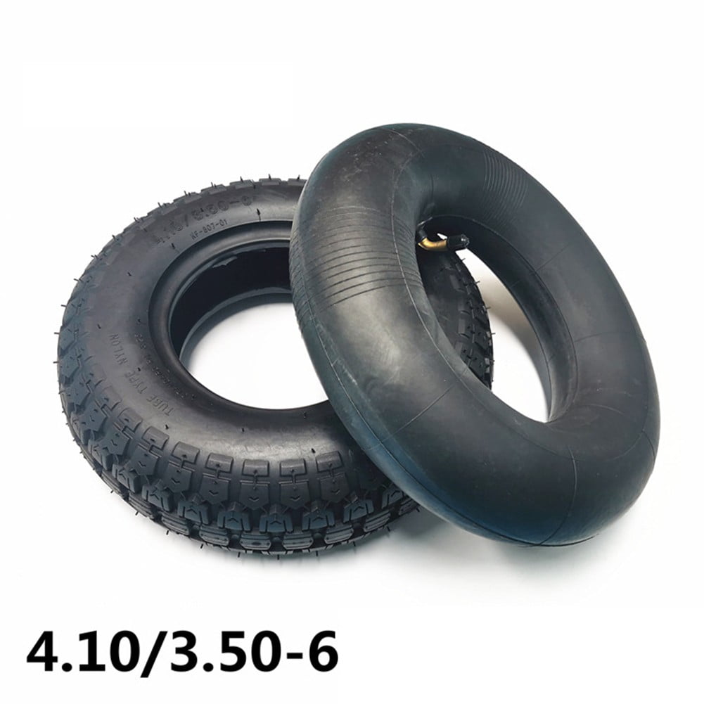 12Inch 4.10/3.50-6 inner tube & Tyre Elderly four-wheel mobility ...