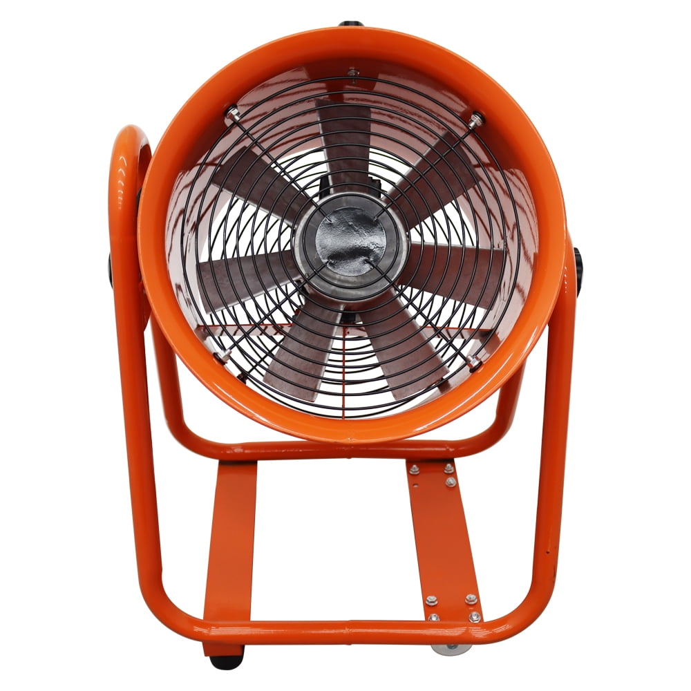 12Inch Axial Flow Fan Mobile Type Engineering Facilities Commercial ...
