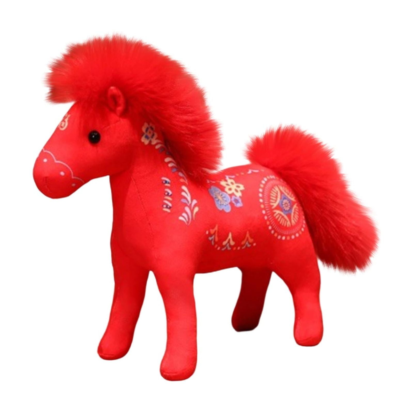 12Inch Cute Horse Stuffed Animal Plush Toy, Soft Cartoon Pony Plushie ...