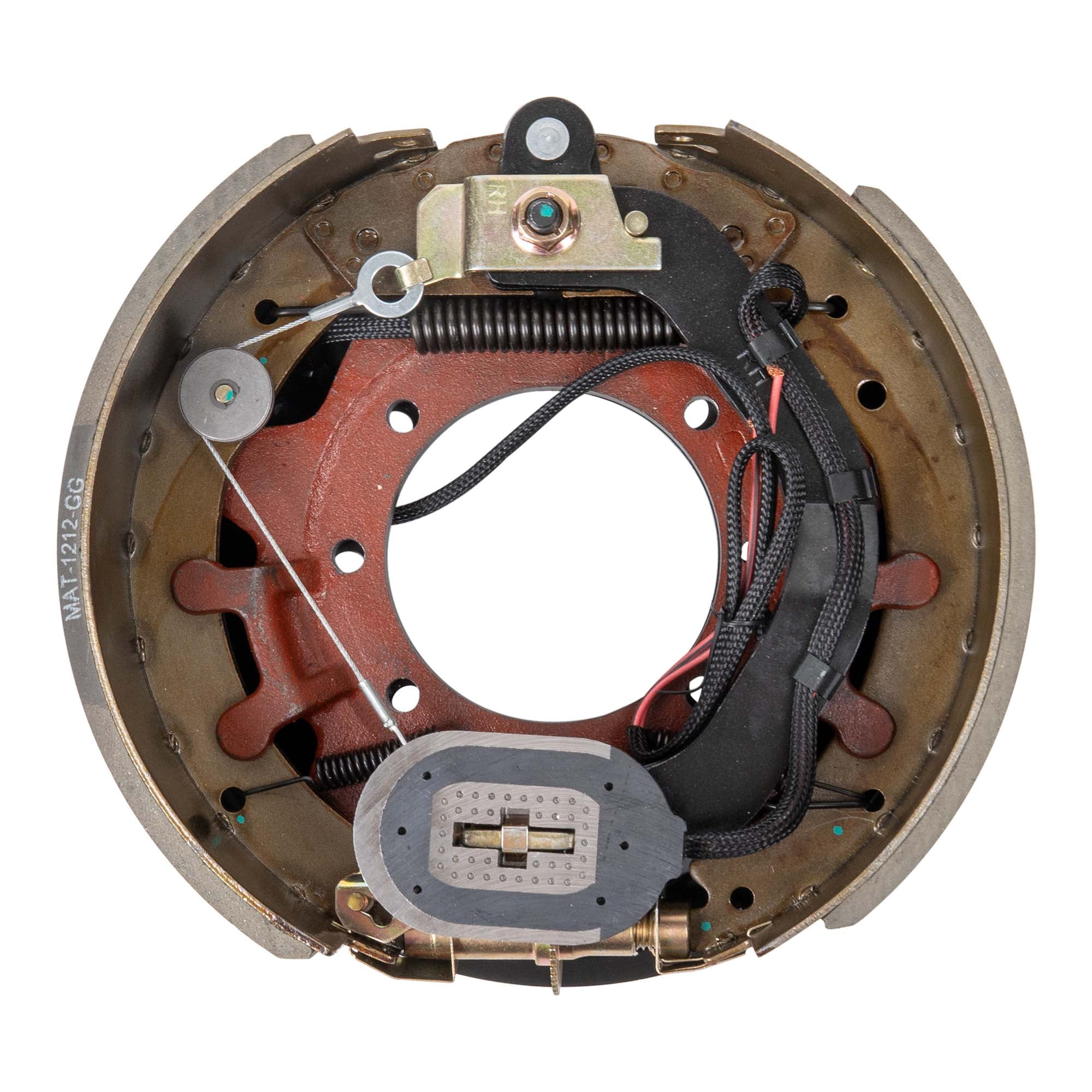 12K - 16K Trailer Axle Brake Assembly - 12000 lb 16000 lb Capacity - 12 ...