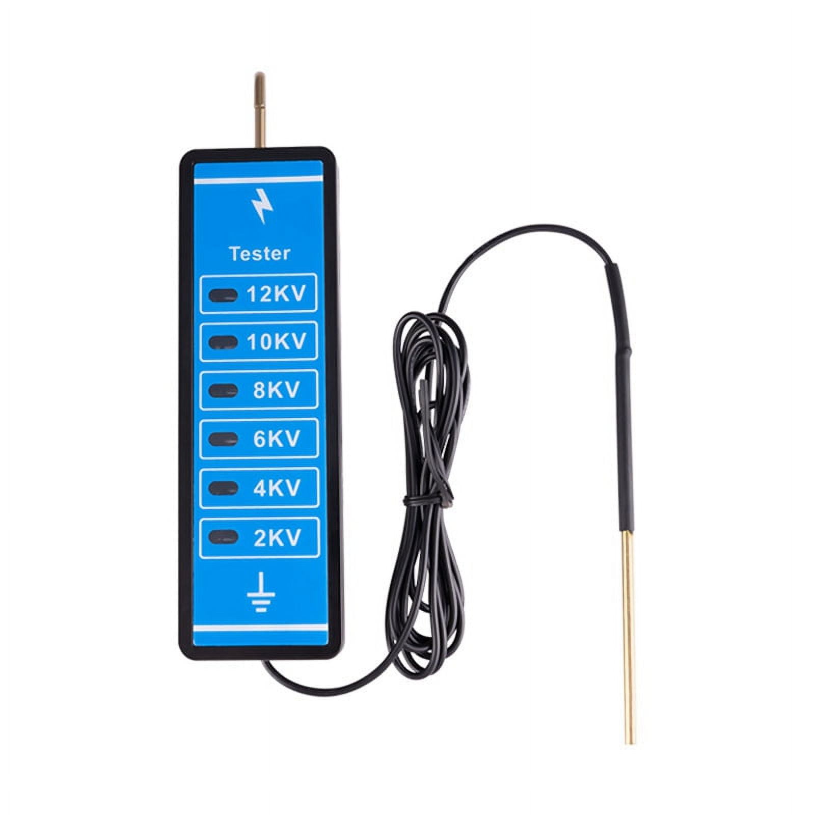 12KV Neon Fence Voltage Tester, Professional 2000 to 12000V 6 Neon ...