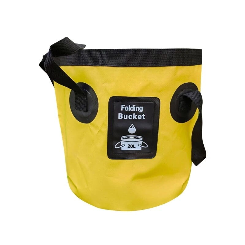 12L/20L Folding Bucket Home Travel Basins Water Container Portable Wash ...