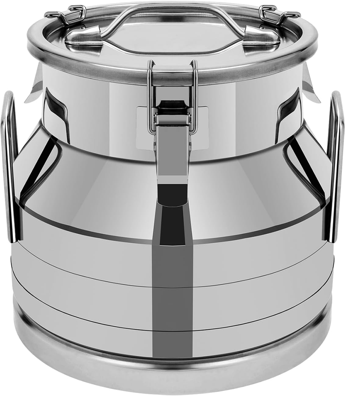 12L/3.16Gal Modern Stainless Steel Bucket, Airtight Container with Flip ...