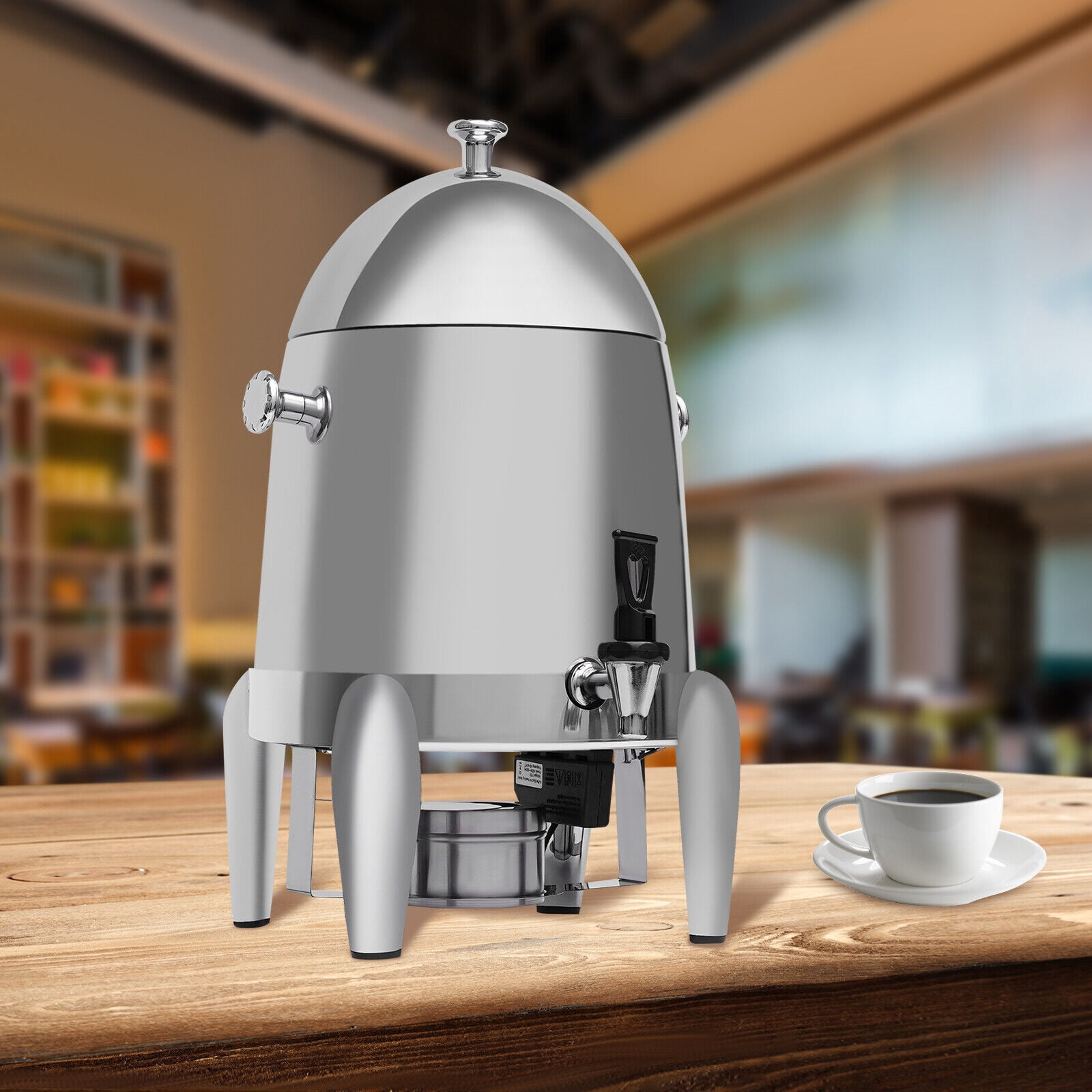 12L 400W Commercial Electric Coffee Urn Juice Brewer Warmer Hot Cold ...